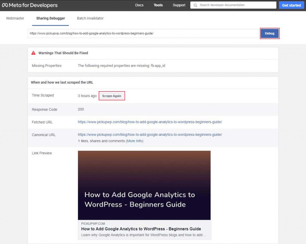 How to Fix Facebook Incorrect Thumbnail Issue in WordPress