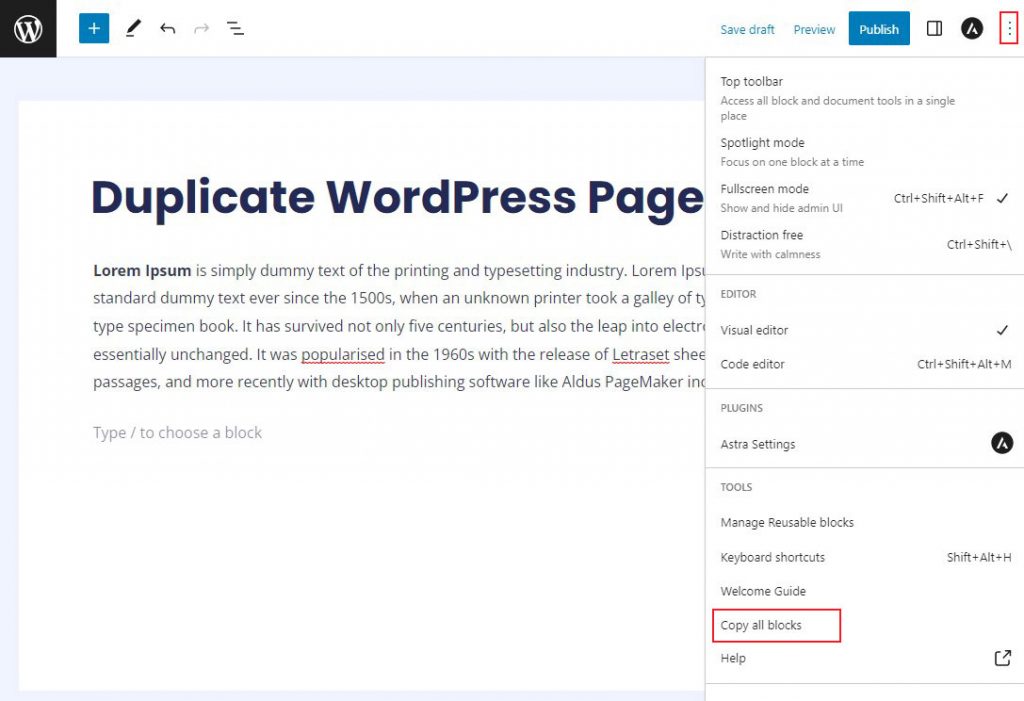 How to Duplicate a Page In WordPress [Easy Ways]