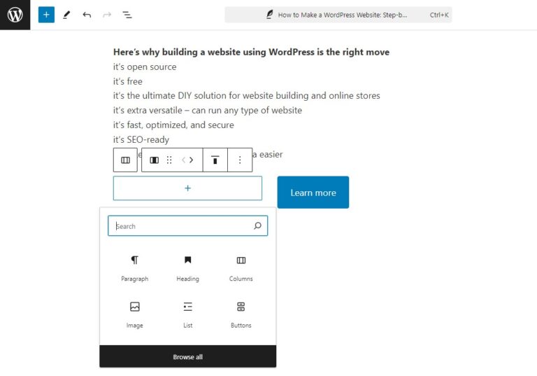 WordPress Blocks: What They Are and How to Use Them